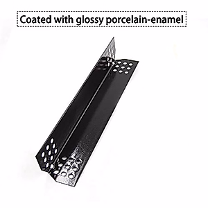 VICOOL Porcelain Steel Heat Plate Shield Replacement for Nexgrill 720-0830H,720-0783E, Grill Master 720-0697, 720-0737, 4-Pack