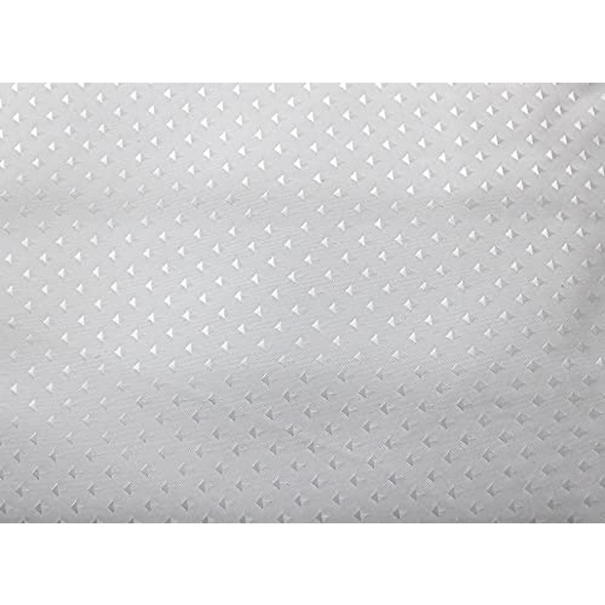 Dependable Industries Fabric Sink Skirt Diamond Stitch White