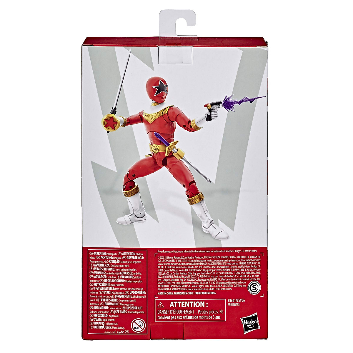 Power Rangers Lightning Collection Zeo Red Ranger 6-Inch Premium Collectible Action Figure Toy with Accessories