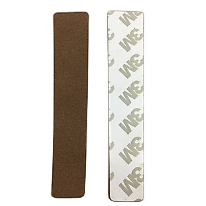 ZSHJGJR 2pcs Archery Bowstring Groove Silencer Leather Bow String Shock Absorber Stabilizer Recurve Bow String Dampener Vibration for Hunting Shooting (Brown)