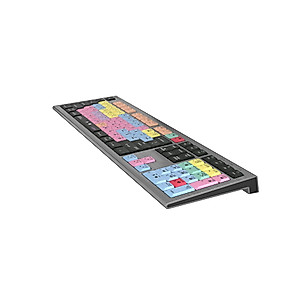 Logickeyboard 'Astra2' Backlit Designed for Composing in Avid Pro Tools on Mac • p/n LKB-PT-A2M-US