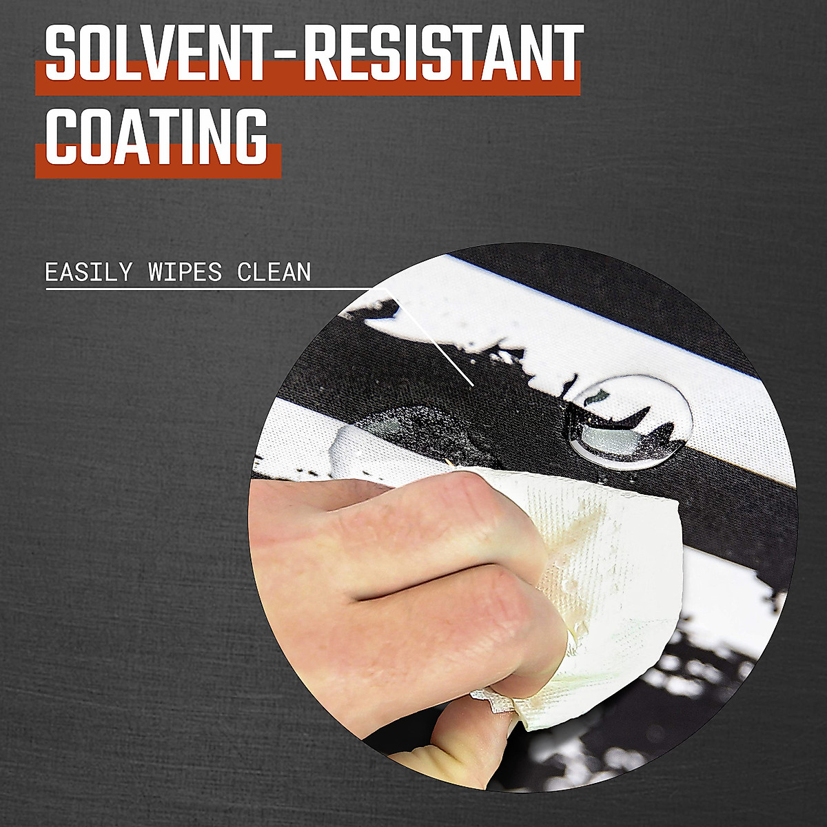 Ultimate Rifle Build Gun Cleaning Mat - Non-Slip Pad with Distressed US Flag Design for Gun Cleaning Supplies- Large (28x16”)