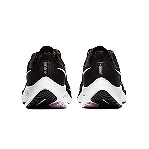 Nike Women's Air Zoom Pegasus 37 Shoes, Black/Light Artic Pink/White/Metallic Red Bronze, 8