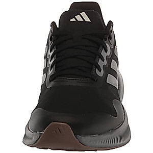 adidas Men's Runfalcon 3.0 Running Shoe, Black/Grey/Carbon, 7.5