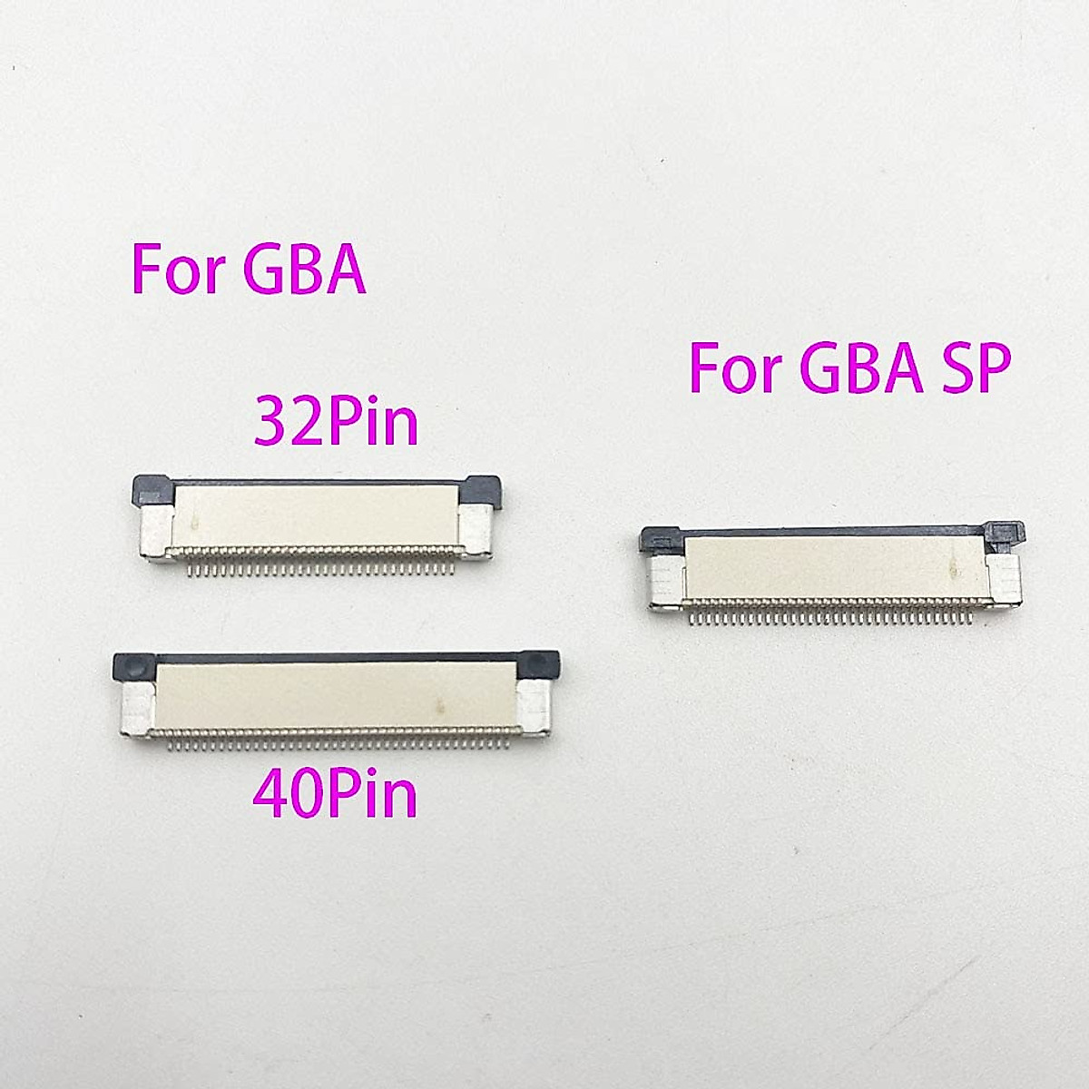 1 Pcs Clip Connection LCD Touch Screen Connector Socket Plug for Gameboy Advance SP GBA SP (for GBA SP)