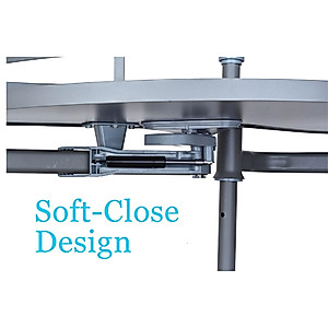 LOVKIT Blind Pull Out Shelf 2 Tier Pull Out Organizer For 36 Inch Blind Corner Cabinetry Double Layer Lazy Susan Rotating Shelves For Under Countertop Space Left Swing Out Tray Black Corner