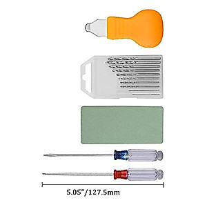 XINGYHENG 41Pcs Modeler Basic Tools Craft Set Compatible with Gundam Model Tools Kit with Plastic Box Hobby Model Assemble Building Repairing and Fixing DIY Craft Kit