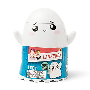 LankyBox Ghosty Glow Mystery Box Ghosty Mystery Box with 7 Exciting Toys to Discover Inside, Officially Licensed Merch