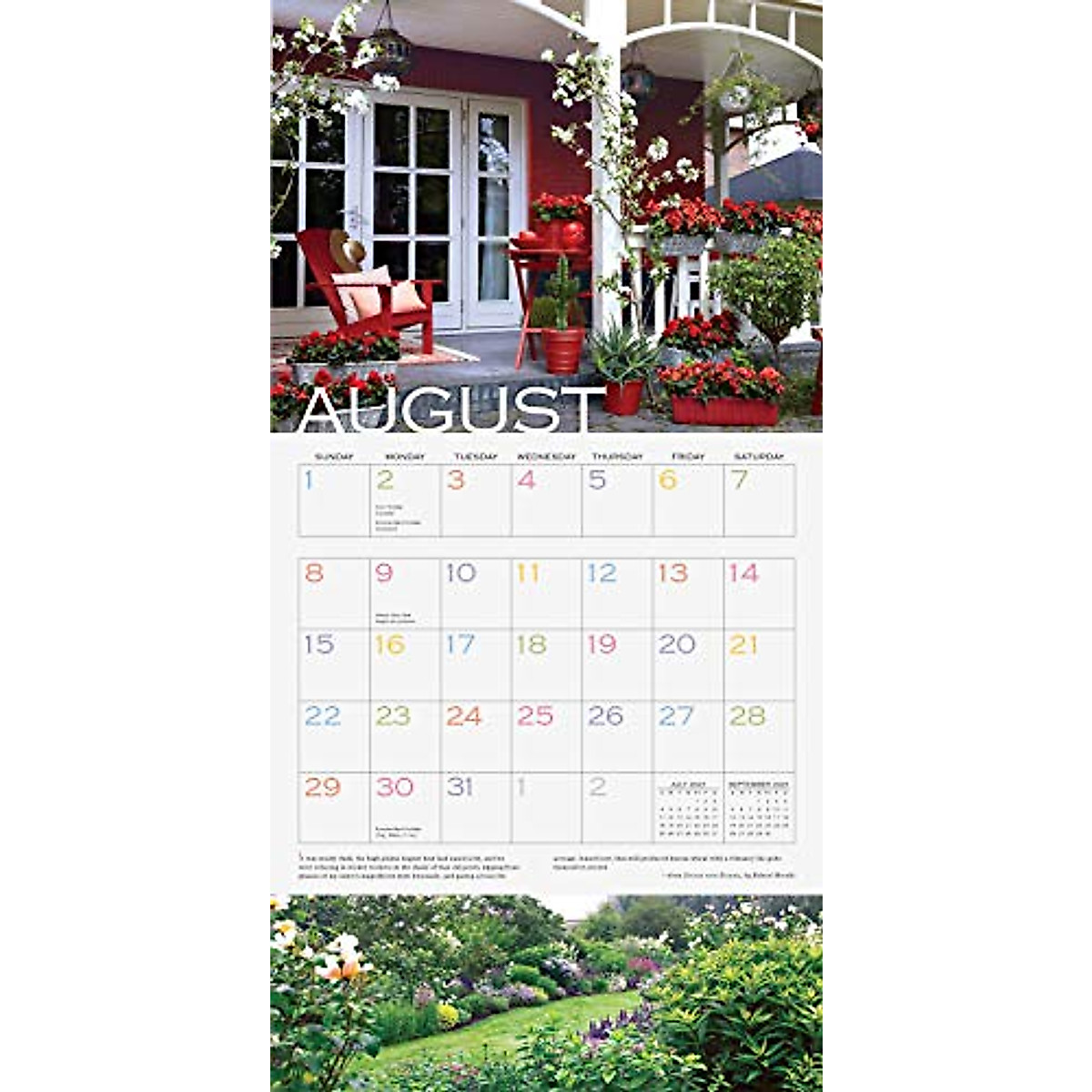 Out on the Porch Wall Calendar 2021