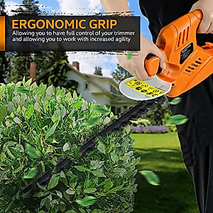 SuperHandy Hedge Trimmer 20-Inch Corded Electric 120V 4-Amp Lightweight Lawn and Garden Landscaping