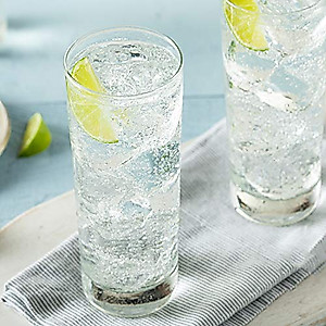 Glass Cups 10 oz,QAPPDA Clear Highballl Glass Cocktail Glass Drinking Glasses For Kitchen,Heavy Base Water Cup For Juice,Cocktails,Beverages,Drinking Cups Beer Cups Set Of 12 KTY1002