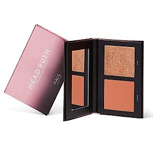 HAUS LABORATORIES by Lady Gaga: HEAD RUSH BLUSH/HIGHLIGHTER DUO, Pleaser & Tease