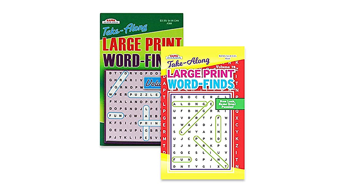 Word Search Puzzle Books for Adults & Seniors | Large Print Bundle