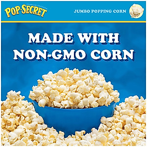 Pop Secret Jumbo Popcorn Kernels, 30 Oz Jar