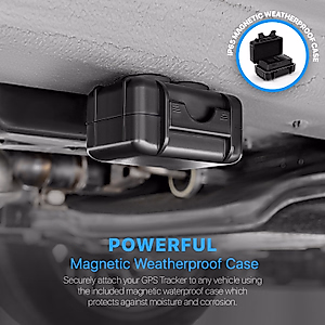 Amcrest GPS GL300 GPS Tracker for Vehicles (4G LTE) - Portable Mini Hidden Real-Time GPS Tracking Device for Vehicles, Cars, Kids, Pets, Assets, Text/Email/Push Alerts, Twin Magnet Weatherproof Case