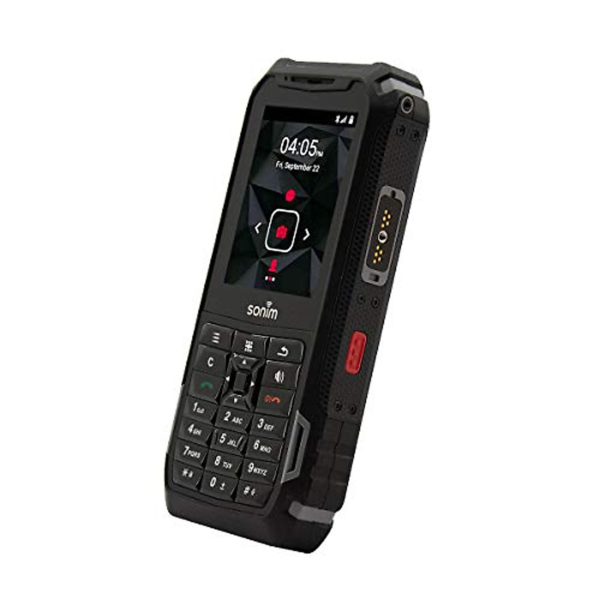 Sonim XP5s Dual-SIM XP5800 16GB 2.64" (GSM Only, No CDMA) Factory Unlocked 4G/LTE Rugged Cellphone (Black) - International Version (Renewed)