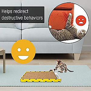 Cosmic OurPets Far and Wide Cat Scratcher Cat Toys (Cat Toys for Indoor Cats, Catnip Toys, Cat Gifts & Cat Toys Interactive) [Includes Cosmic Catnip- North-American Grown]
