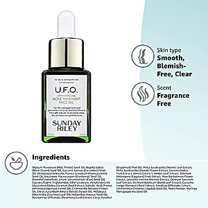 Sunday Riley U.F.O. Ultra-Clarifying Acne Treatment Face Oil 0.5oz