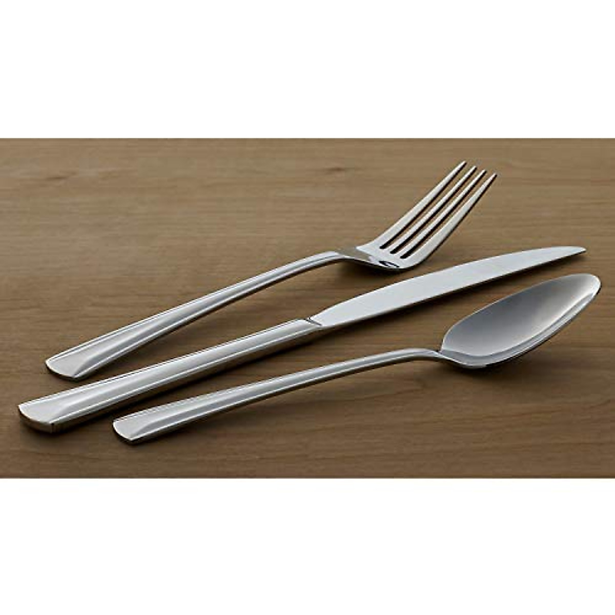 Oneida Cella 42 Piece Everyday Flatware, Service for 8, 18/0 Stainless Steel, Silverware Set