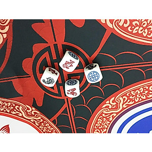 Pop Bunny BAU Cua Ca Cop - Chinese New Year Dice Game - Fish Prawn Crab Dice Game - Lunar New Year Game