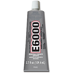 Eclectic Products 230021 4 Pack 3.7 oz. E-6000 Medium Viscosity Multi-Purpose Adhesive Uncarded, Clear
