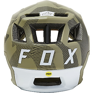 Fox Racing Dropframe Pro Mountain Bike Helmet, Matte Black, X-Large