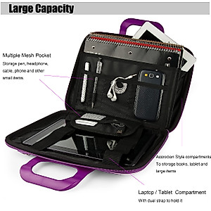 12 to 13.3 In Laptop Bag Compatible with Samsung Galaxy Tab S10 Plus, Galaxy Tab S8 Plus, Galaxy Tab S9 FE Plus, S9 Plus