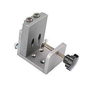 Pocket Hole Jig - Mini Style Pocket Hole Jig Kit for Wood Working Step Drill Bit Set