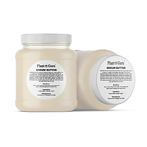 Raw Kokum Butter 3 lbs. Bulk 100% Pure Natural - Great for Skin, Body and Hair Moisturizer, DIY Creams, Balms, Lotions and Soap Making.