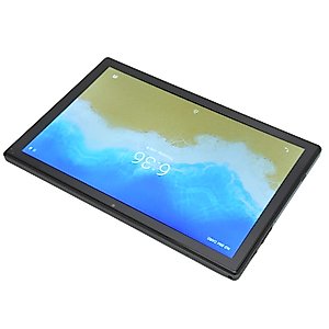 Jeanoko Tablet PC, HD Tablet Bluetooth 5.0 100‑240V Octa Core CPU for Gaming for Home(Blue)