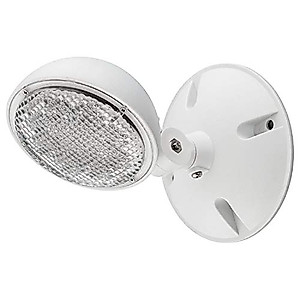 Compass CORS Hubbell Lighting LED Single Head Emergency Light,White