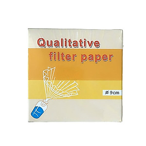 Deschem 90mm 20-25μm Qualitative Filter Paper OD=9cm Speed Fast 100Pcs/Pack
