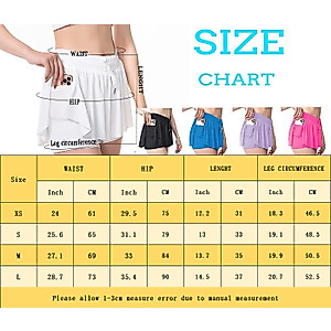 Flowy Shorts, 2 in 1 Butterfly Shorts High Waisted Athletic Shorts for Women Workout Biker Running Yoga Gym Tennis. Pink