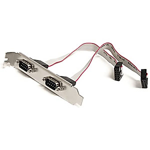 StarTech.com 4 Port Native PCI Express RS232 Serial Adapter Card with 16550 UART - Low Profile Serial Card (PEX4S553), Green