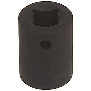 CRAFTSMAN Shallow Impact Socket, Metric, 1/2-Inch Drive, 18mm (CMMT15866)