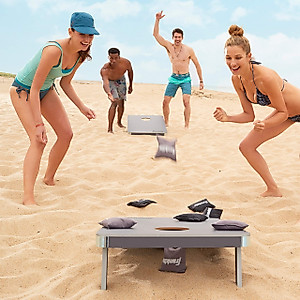 Franklin Sports 36" Cornhole Set — Includes 36-Inch x 24-Inch Targets, 8 Regulation Bean Bags, and Carry Bag