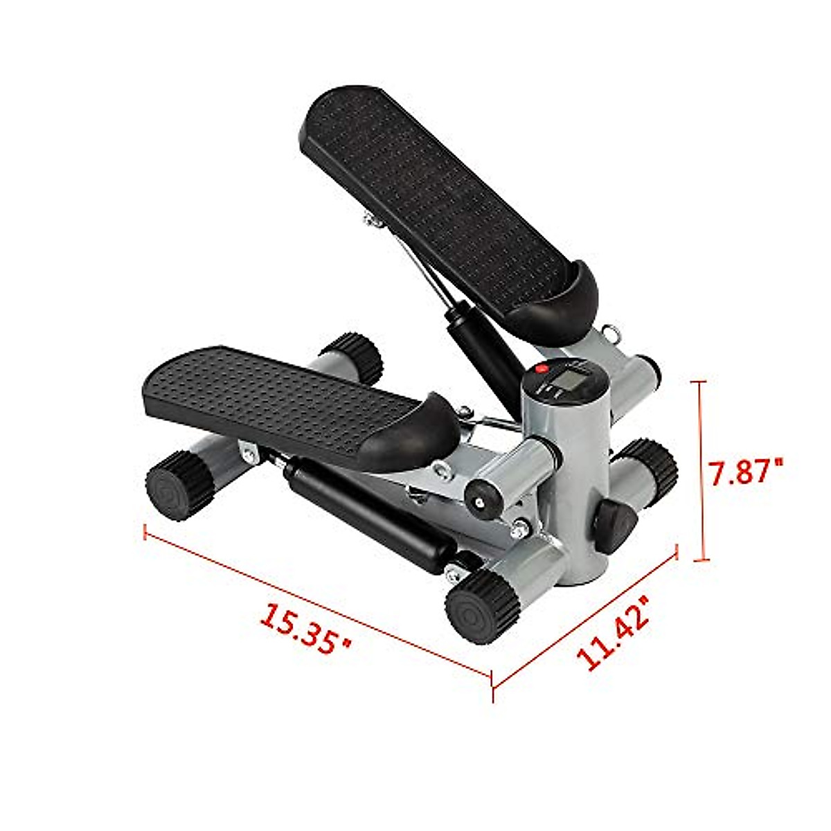 Fitness Stair Steppers for Exercise, Mini Elliptical Machines for Home Use with Resistance Bands, Stepper Exercise Equipment, Cubii Workout Equipment