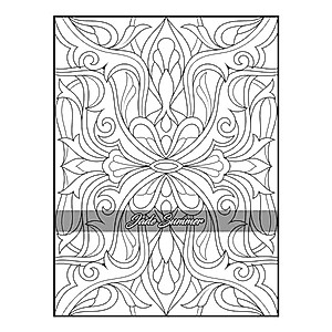 100 Amazing Patterns: An Adult Coloring Book with Fun, Easy, and Relaxing Coloring Pages