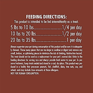 N-Bone Puppy Teething Rings Dental Chews for Dogs Pumpkin Flavor Harvest Version, 6 Counts, 7.2-oz Bag