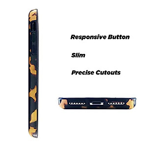 uCOLOR Case Compatible with iPhone 11 6.1 inch Protective Case Tortoise Shell Slim Soft TPU Silicone Shockproof Cover Compatible iPhone 11 6.1 inch 2019 Release