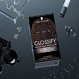Schwarzkopf Glossify Customizable Color Gloss, Ash Brown