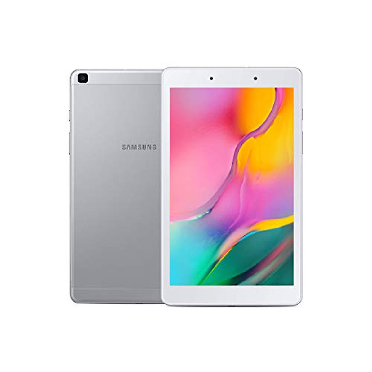 Samsung Electronics Galaxy Tab A 8.0"" 64 GB WiFi Tablet Silver - SM-T290NZSEXAR (Renewed)