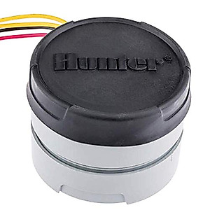 Hunter Industries Sprinkler NODE100 NODE-100 Battery Controller with Solenoid, Small, Blue