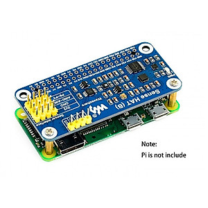 Sense HAT (B) for Raspberry Pi 4B/3B+/3B/2B/B+/A+/Zero/Zero W,Pi 40PIN GPIO Extension Header Onboard Gyroscope Accelerometer Magnetometer Barometer Temperature Humidity Multi Sensors I2C Interface