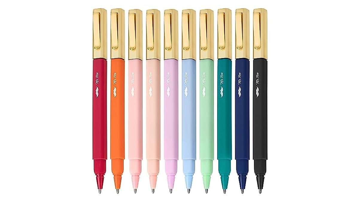 Mr. Pen Aesthetic Pens - 10 Pack of Colors
