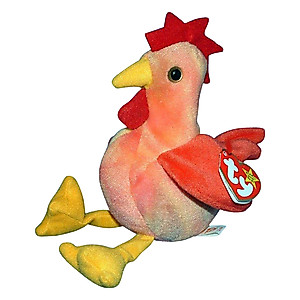 TY Beanie Baby - DOODLE the Rooster (4th Gen hang tag) (6 inch) - MWMTs ^G#fbhre-h4 8rdsf-tg1381216