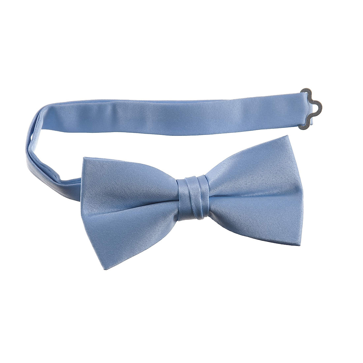 Tuxgear Mens Bow Tie and Suspender Set Combo, 48" Men's, Light Blue (48" Men's, Light Blue)