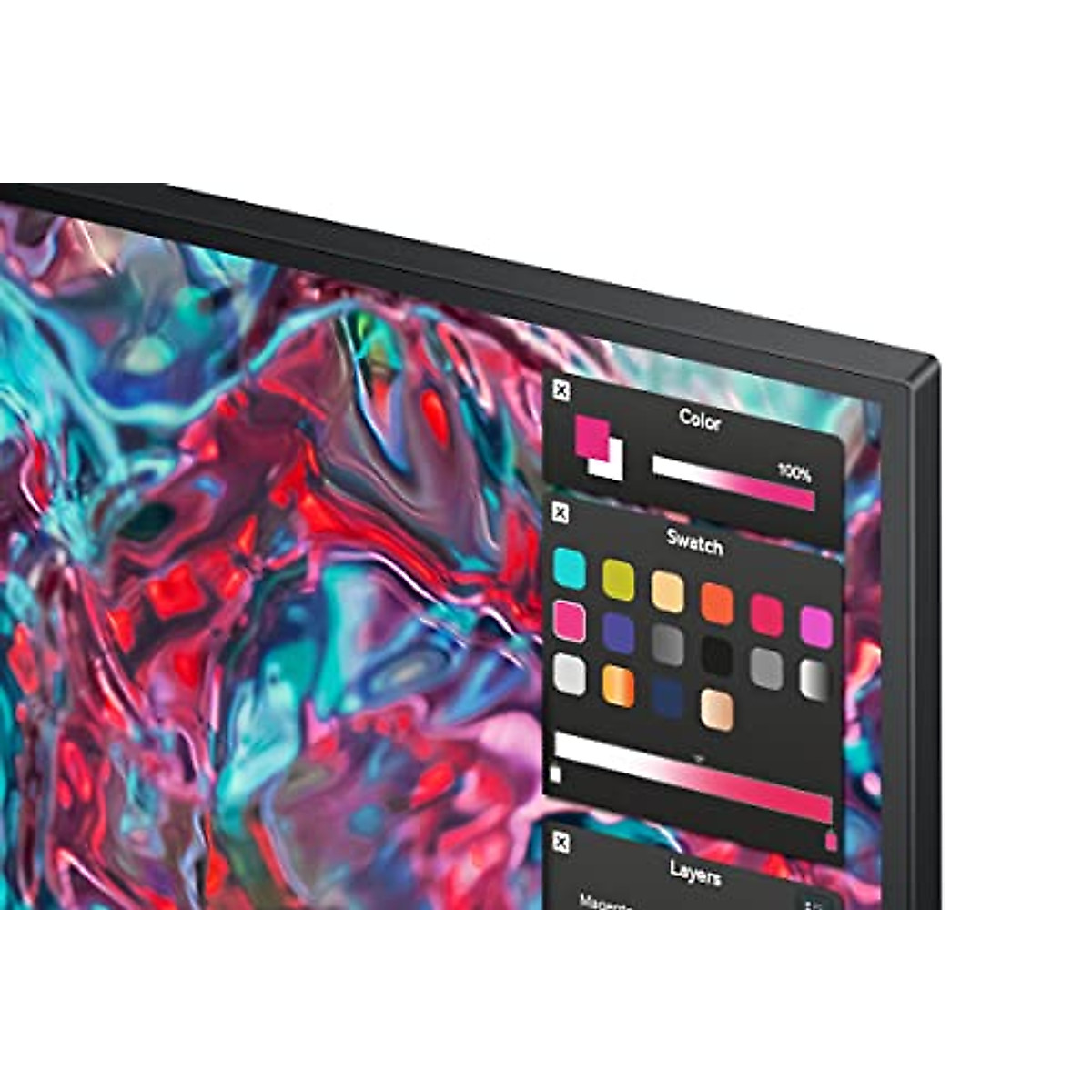 SAMSUNG 27-Inch ViewFinity S8 Series 4K UHD High Resolution Monitor, IPS Panel, 60Hz, Thunderbolt 4, HDR 10+, Built-In Speakers, Height Adjustable Stand, S27B804TGN, 2022, Black