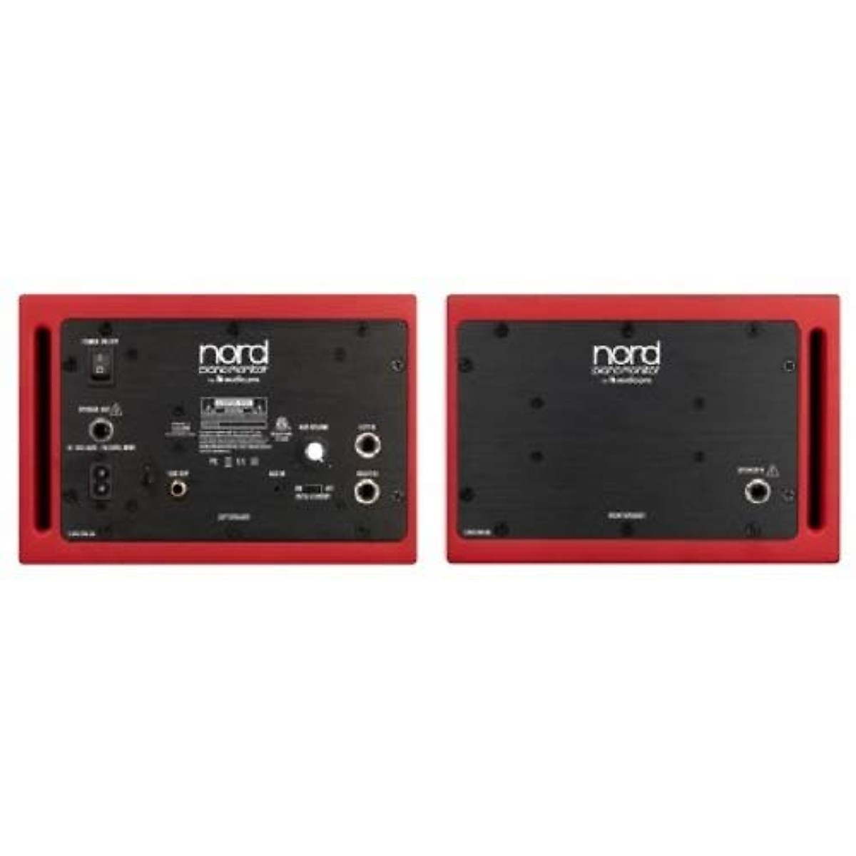 Nord Piano Monitor V2 Active Stereo Speakers (Price is per pair), Red