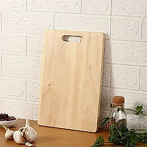 Rubber Wood, Restaurant Cutting Board, Kitchen Wooden Cutting Board, Food Supplement Fruit Pizza Bread Solid Wood Small Cutting Board